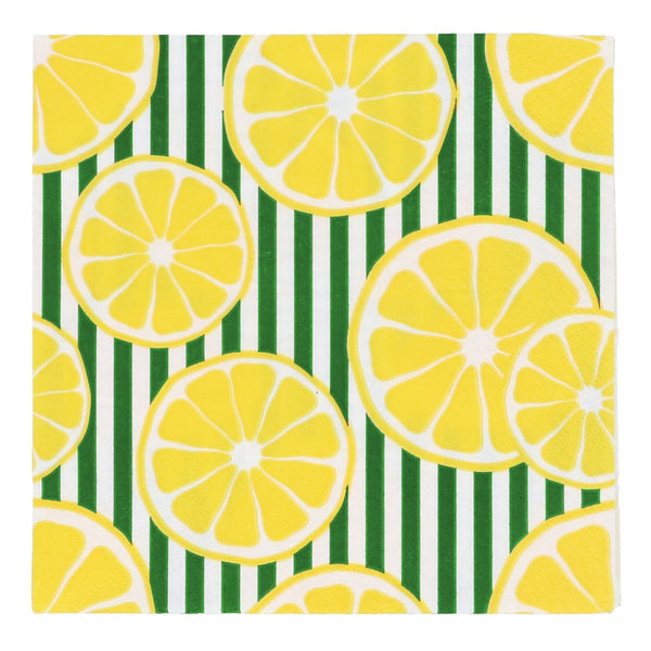 Napkins - Lemon Slice Stripe – Perennial GRBS